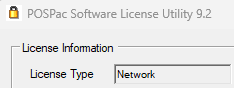 POSPac license troubleshooting
