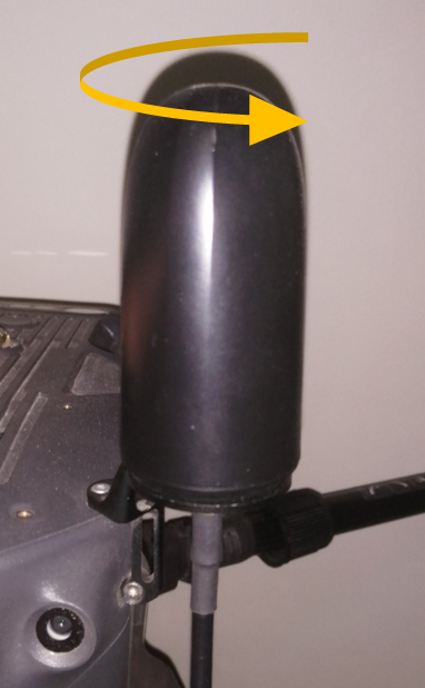 How to properly install the GNSS antenna DJI M300